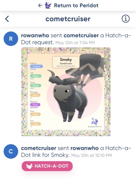 How to Hatch a Dot in Peridot - Touch, Tap, Play