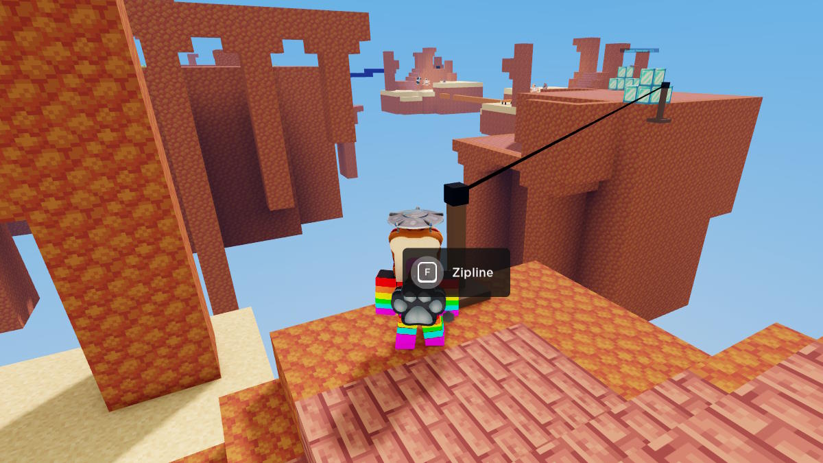 How to Use Zipline in Roblox BedWars - Touch, Tap, Play