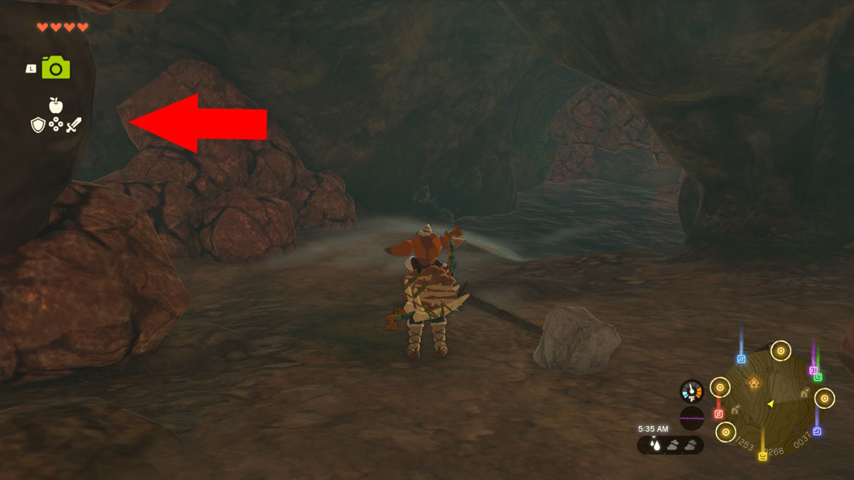 Tears of the Kingdom: How to get Crenel Peak Cave Frog in TotK - Touch ...