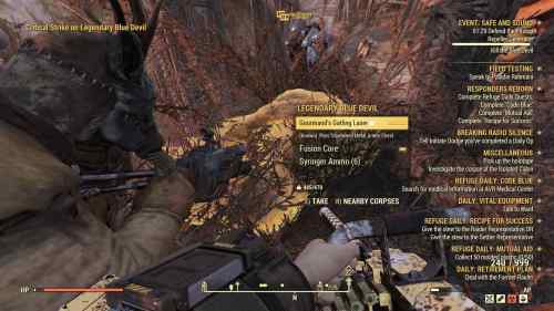 Where to find the Blue Devil in Fallout 76 - Touch, Tap, Play