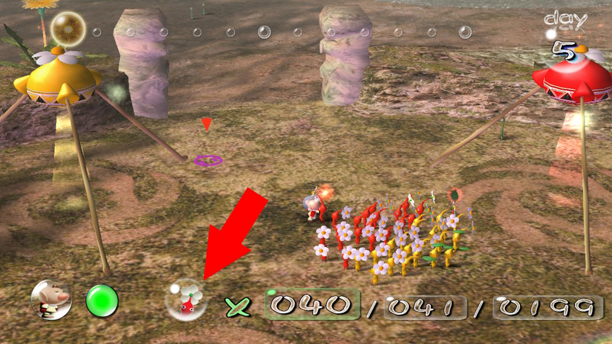 How to Switch Between Pikmin in Pikmin 1 + 2 - Touch, Tap, Play