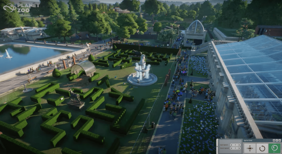 How to Use Scenic Mode in Planet Zoo - Touch, Tap, Play