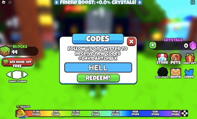 Roblox Block Race Codes (June 2023) - Touch, Tap, Play