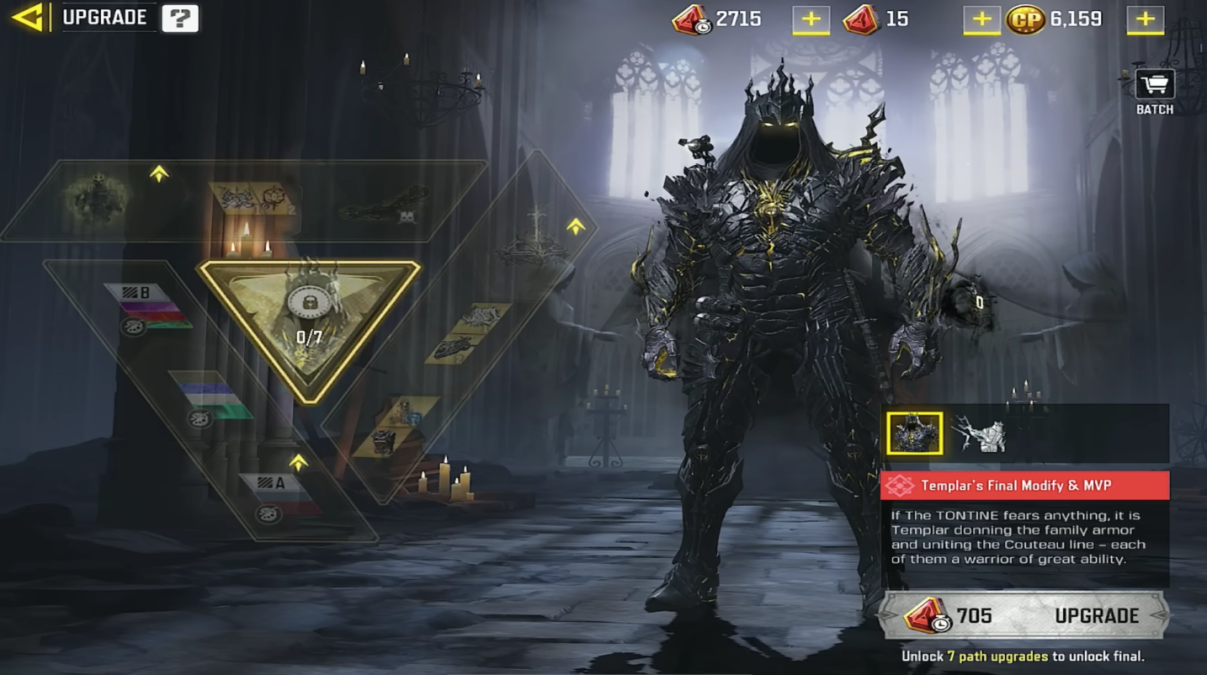 How to Get the Mythic Templar Skin in COD Mobile - Touch, Tap, Play