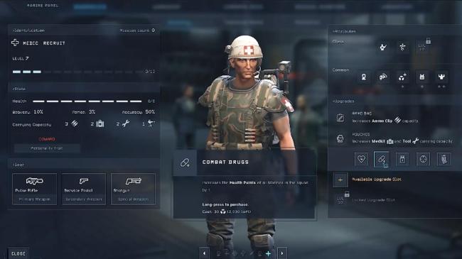 Best Attributes in Aliens: Dark Descent - Touch, Tap, Play