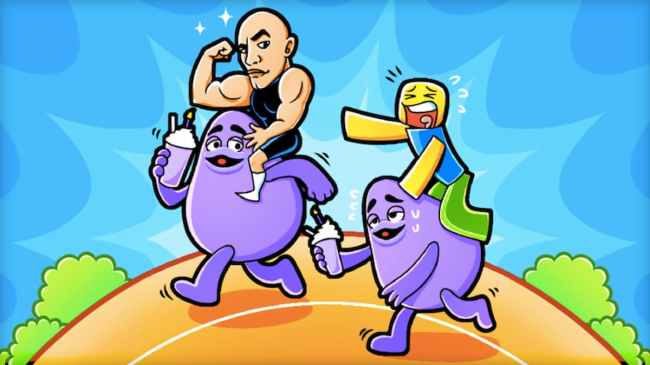 Grimace Race Codes - Touch, Tap, Play