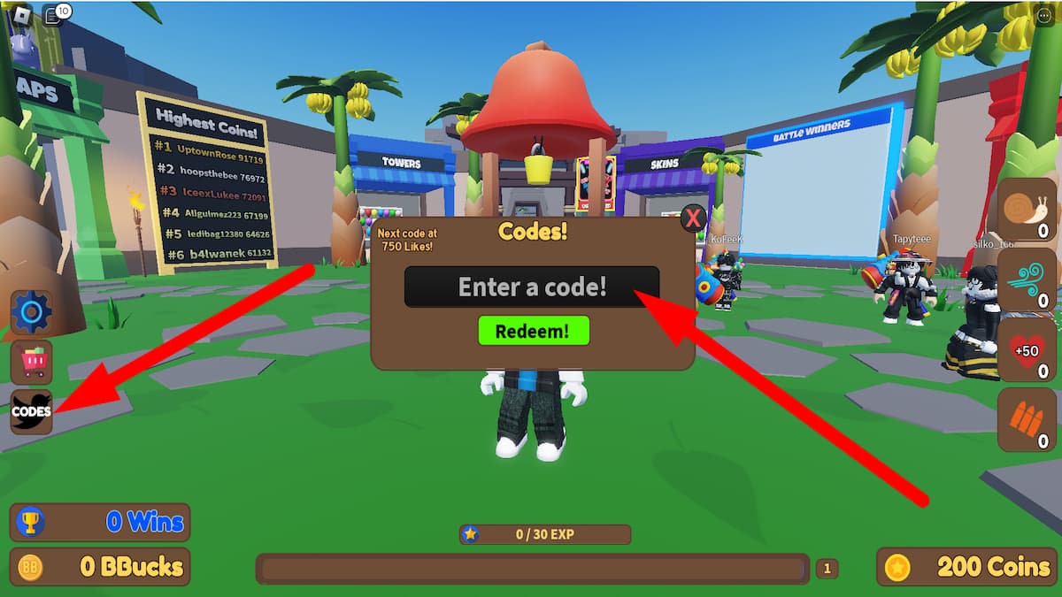 Balloon Rush Tower Defense Codes (August 2023) - Touch, Tap, Play