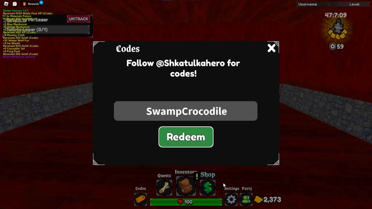 Roblox Classic RPG Codes (September 2023) - Touch, Tap, Play