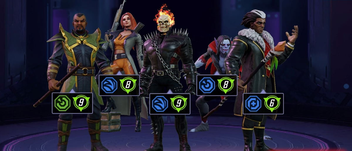 Best Marvel Strike Force War Attack Teams - Touch, Tap, Play