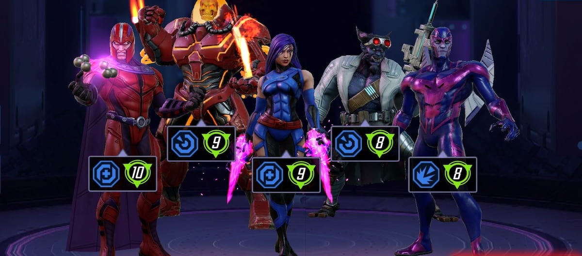 Best Marvel Strike Force War Attack Teams - Touch, Tap, Play