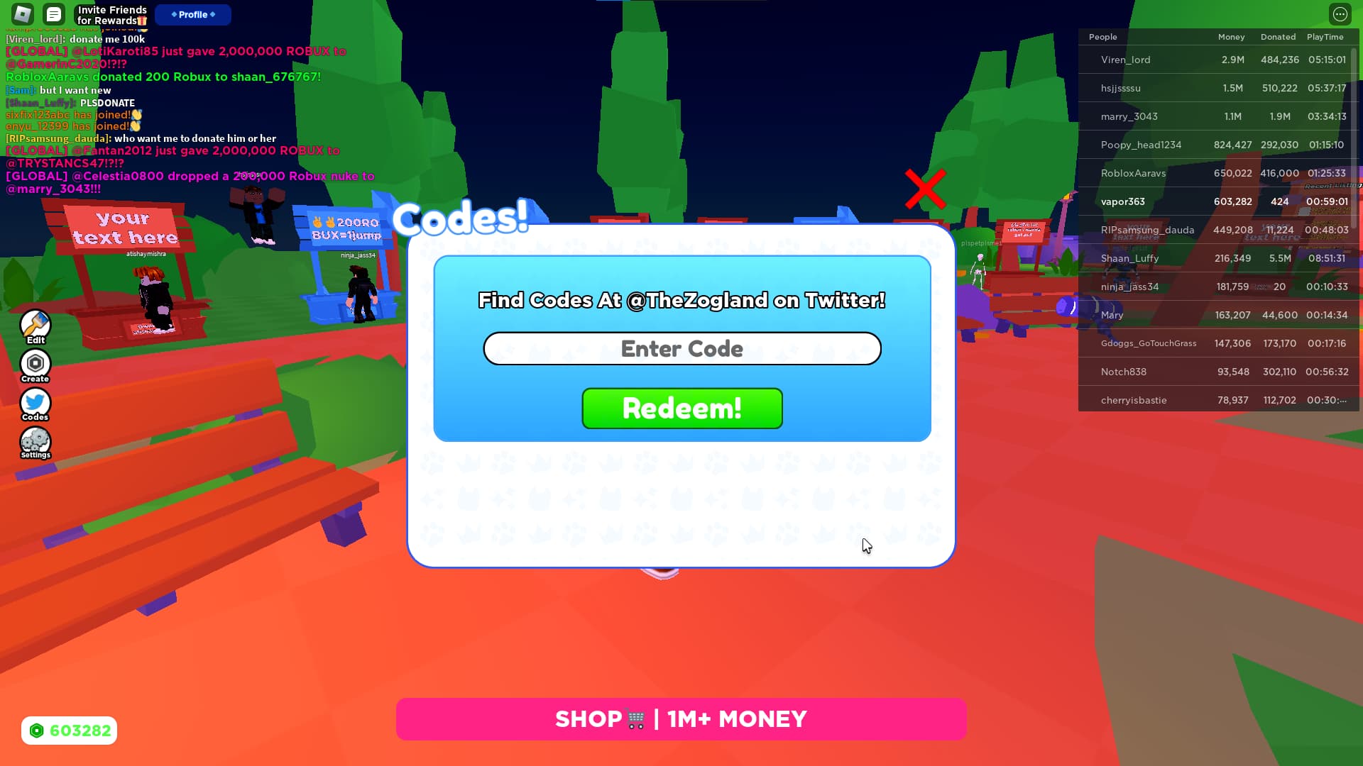 Pls Donate But Infinite Robux Codes - Touch, Tap, Play