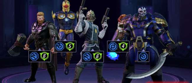 How to Set Up Marvel Strike Force Cosmic Crucible Defense - Touch, Tap ...