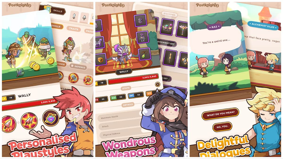 Postknight 2 Gifts Guide | The Best Gifts for Each Character - Touch ...