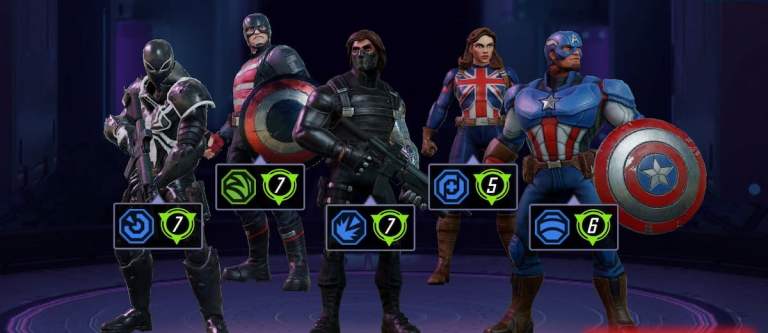 Best Marvel Strike Force War Attack Teams - Touch, Tap, Play
