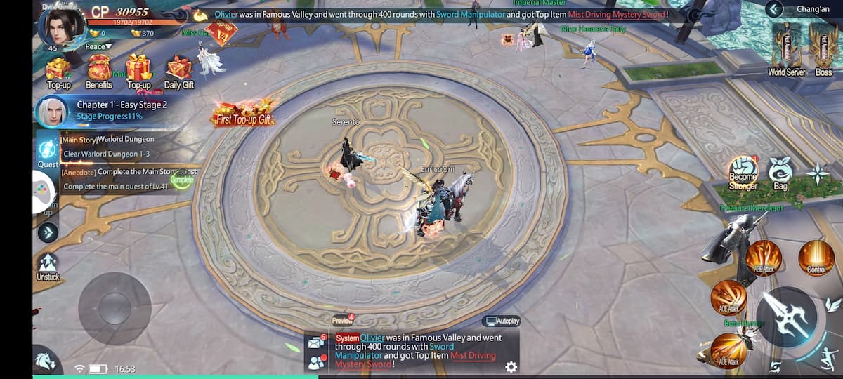 Divine W Codes - Touch, Tap, Play