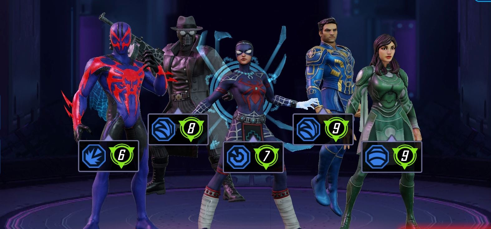 Best Marvel Strike Force War Attack Teams - Touch, Tap, Play