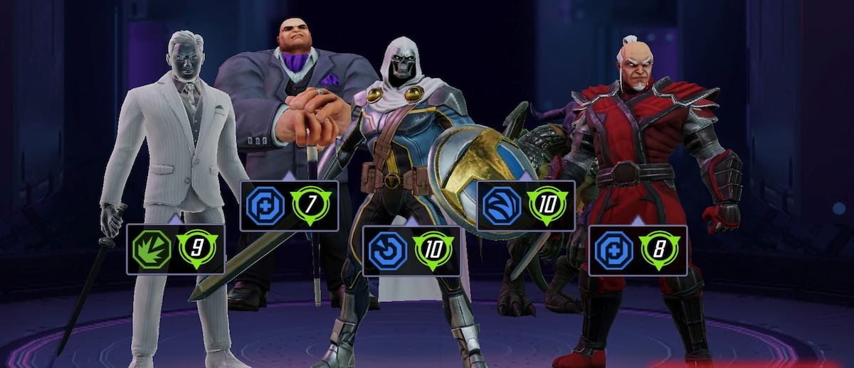 Best Marvel Strike Force War Attack Teams - Touch, Tap, Play