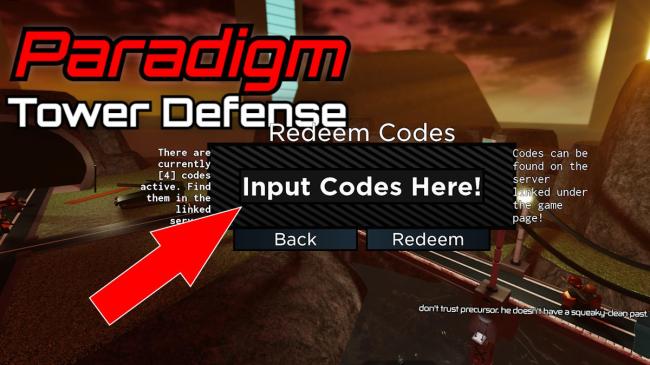 Paradigm Shift Tower Defense Codes - Touch, Tap, Play