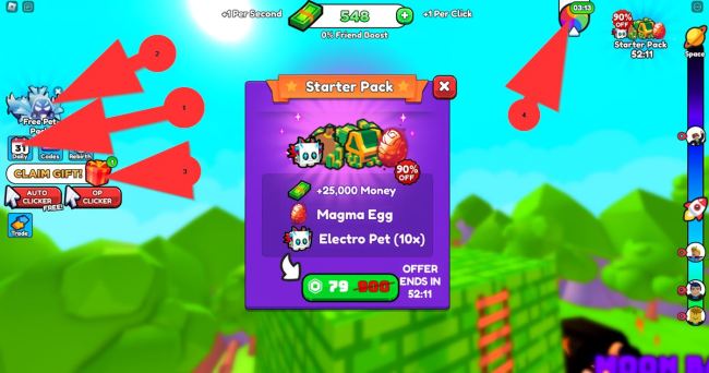 Roblox Get Richer Every Click Codes - Touch, Tap, Play