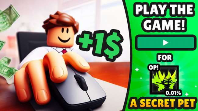 Roblox Get Richer Every Click Codes - Touch, Tap, Play