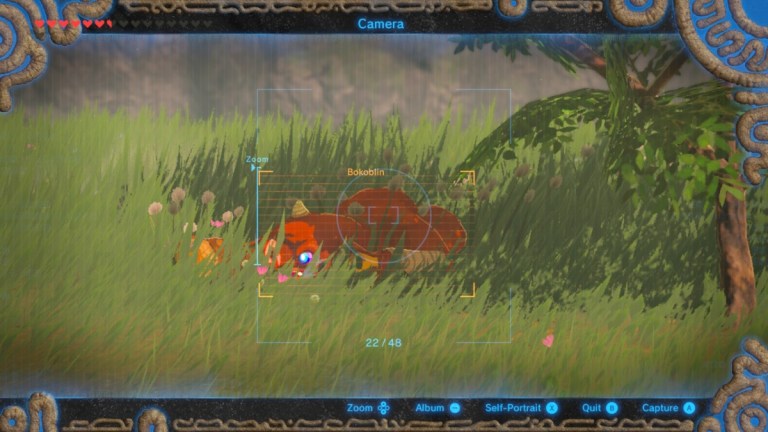 How to Take Pictures in Zelda Breath of the Wild - Touch, Tap, Play