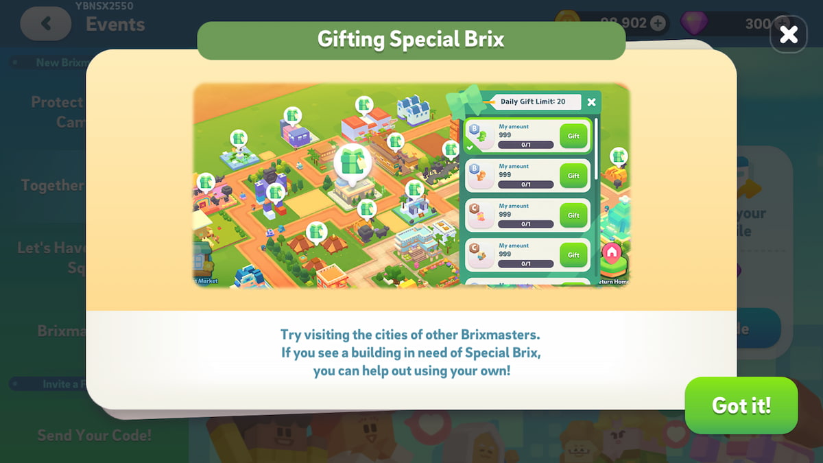 How to Gift Special Brix in Brixity | Guide & Tips - Touch, Tap, Play