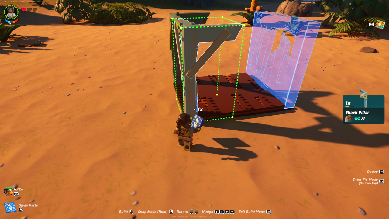 How to Build a Simple Shack in LEGO Fortnite - Touch, Tap, Play