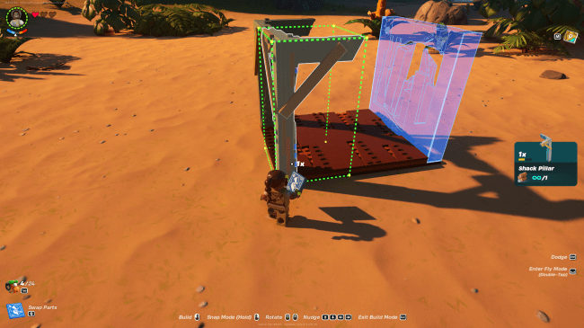 How to Build a Simple Shack in LEGO Fortnite - Touch, Tap, Play