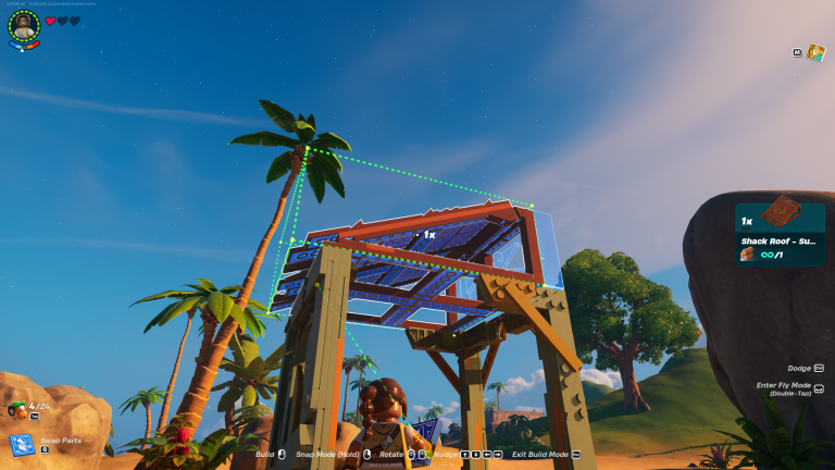 How to Build a Simple Shack in LEGO Fortnite - Touch, Tap, Play