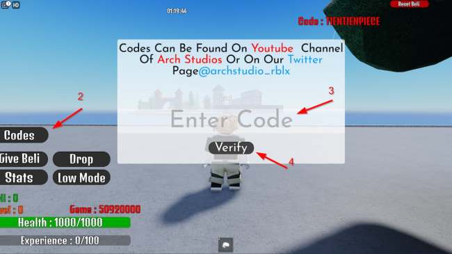 Roblox Tien Tien Piece Codes (December 2023) - Touch, Tap, Play