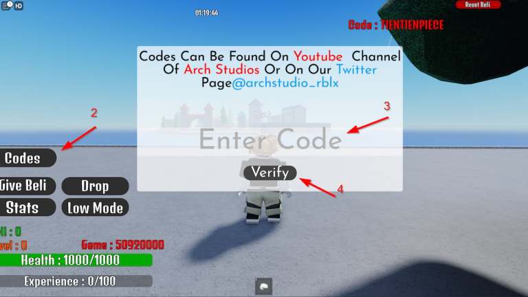 Roblox Tien Tien Piece Codes (December 2023) - Touch, Tap, Play