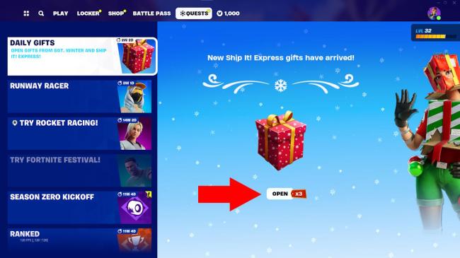 How to Claim All Fortnite Winterfest 2023 Rewards | Complete Guide ...