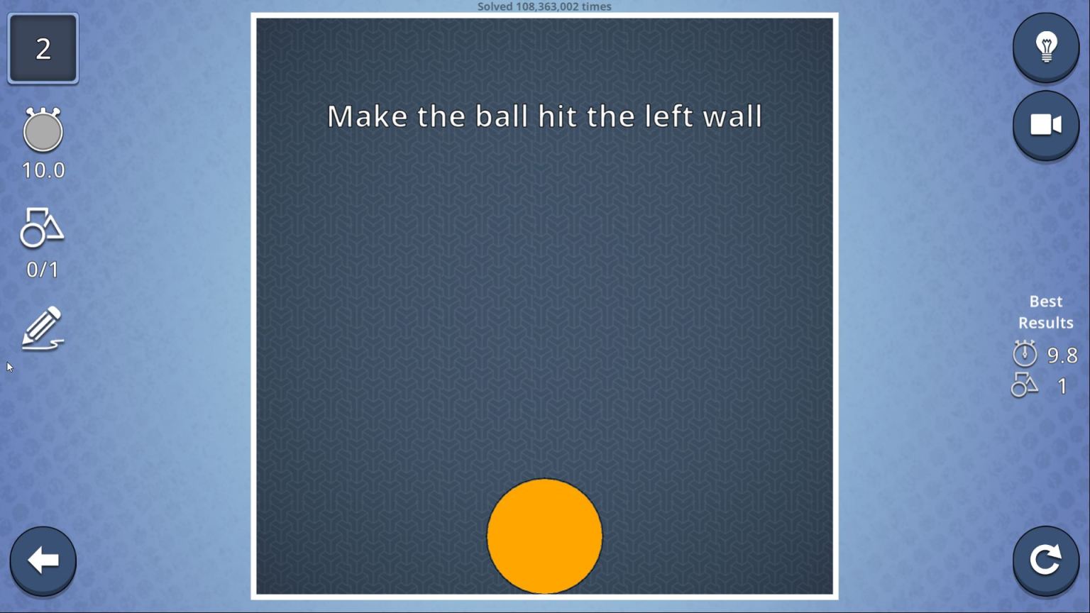 Brain It On! Level 1 - 10 Solutions & Walkthrough - Touch, Tap, Play
