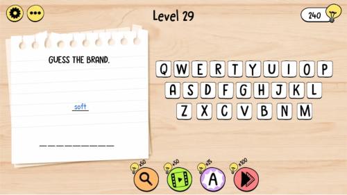 Brain Test: Tricky Words Level 21–30 Answers - Touch, Tap, Play