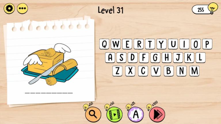 Brain Test: Tricky Words Level 31–40 Answers - Touch, Tap, Play