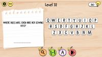 Brain Test: Tricky Words Level 31–40 Answers - Touch, Tap, Play