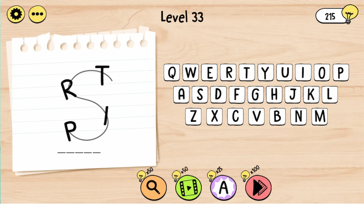 Brain Test: Tricky Words Level 31–40 Answers - Touch, Tap, Play