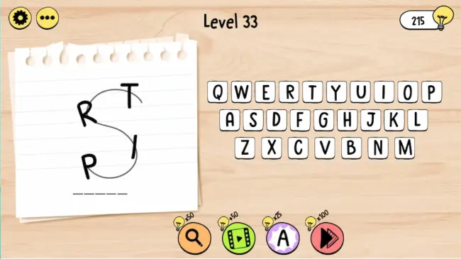 Brain Test: Tricky Words Level 31–40 Answers - Touch, Tap, Play