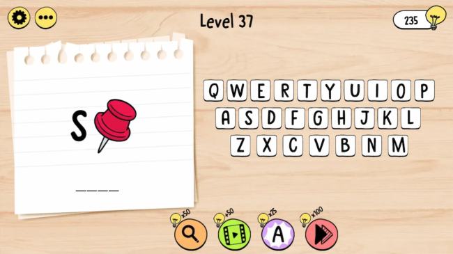 Brain Test: Tricky Words Level 31–40 Answers - Touch, Tap, Play