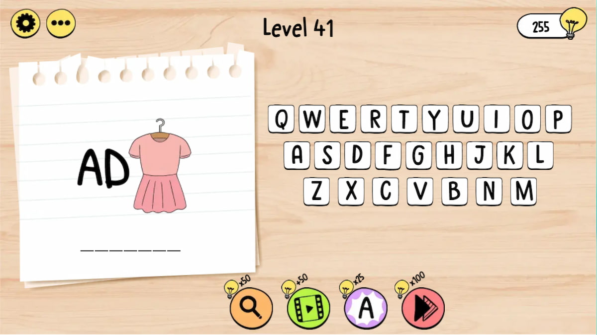 Brain Test: Tricky Words Level 41–50 Answers - Touch, Tap, Play