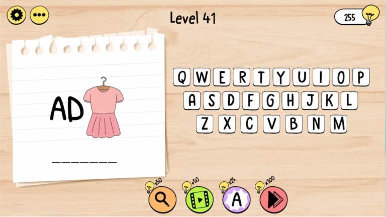 Brain Test: Tricky Words Level 41–50 Answers - Touch, Tap, Play