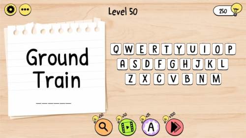 Brain Test: Tricky Words Level 41–50 Answers - Touch, Tap, Play