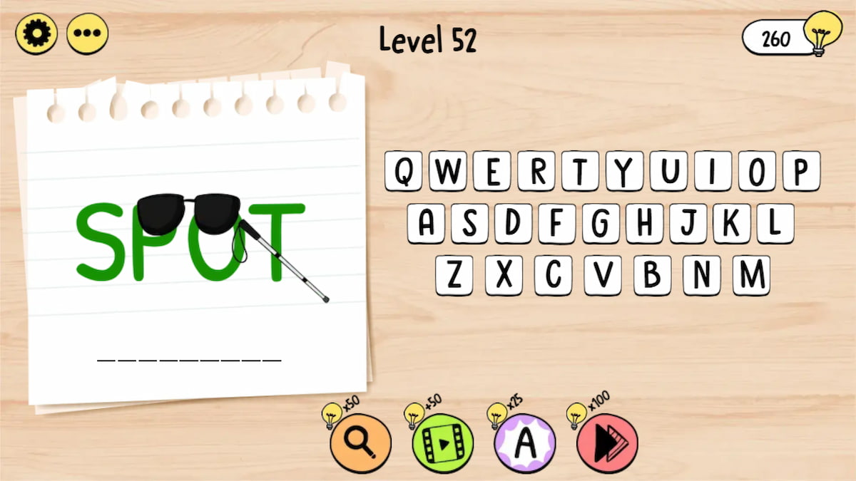 Brain Test: Tricky Words Level 51–60 Answers - Touch, Tap, Play
