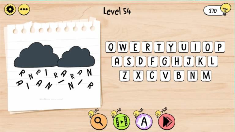 Brain Test: Tricky Words Level 51–60 Answers - Touch, Tap, Play