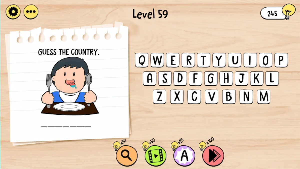 Brain Test: Tricky Words Level 51–60 Answers - Touch, Tap, Play