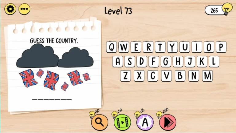 Brain Test: Tricky Words Level 71–80 Answers - Touch, Tap, Play