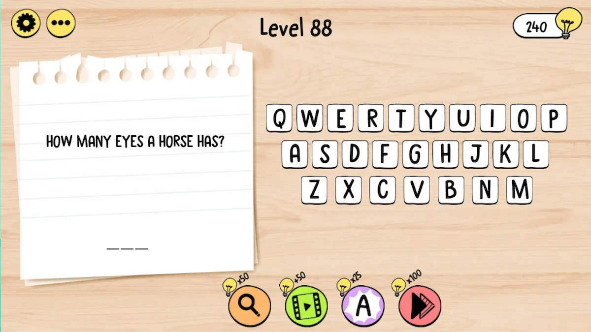 Brain Test: Tricky Words Level 81–90 Answers - Touch, Tap, Play