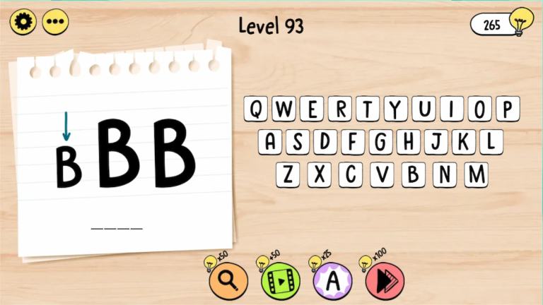 Brain Test: Tricky Words Level 91–100 Answers - Touch, Tap, Play