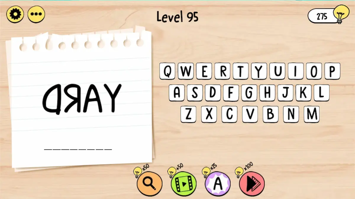 Brain Test: Tricky Words Level 91–100 Answers - Touch, Tap, Play