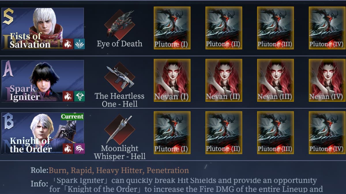 Best Teams in Devil May Cry: Peak of Combat | Tips & Guide - Touch, Tap ...